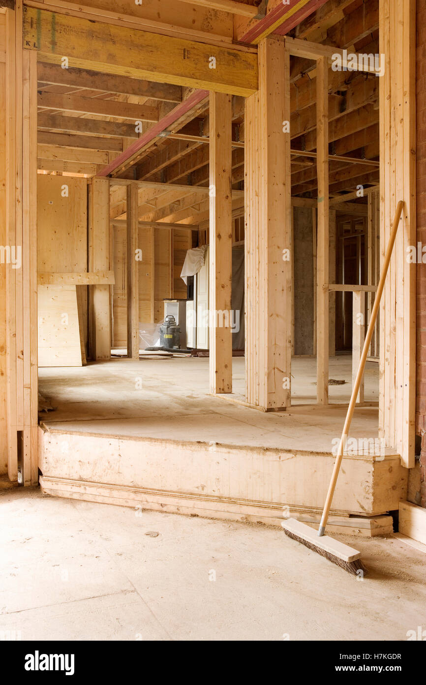 house interior under construction Stock Photo - Alamy