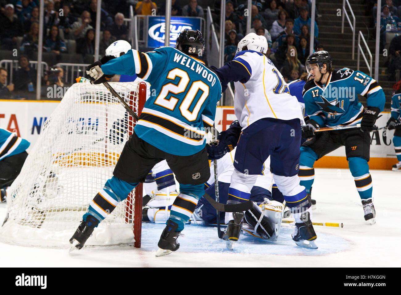 March 19, 2011; San Jose, CA, USA; San Jose Sharks center Torrey ...