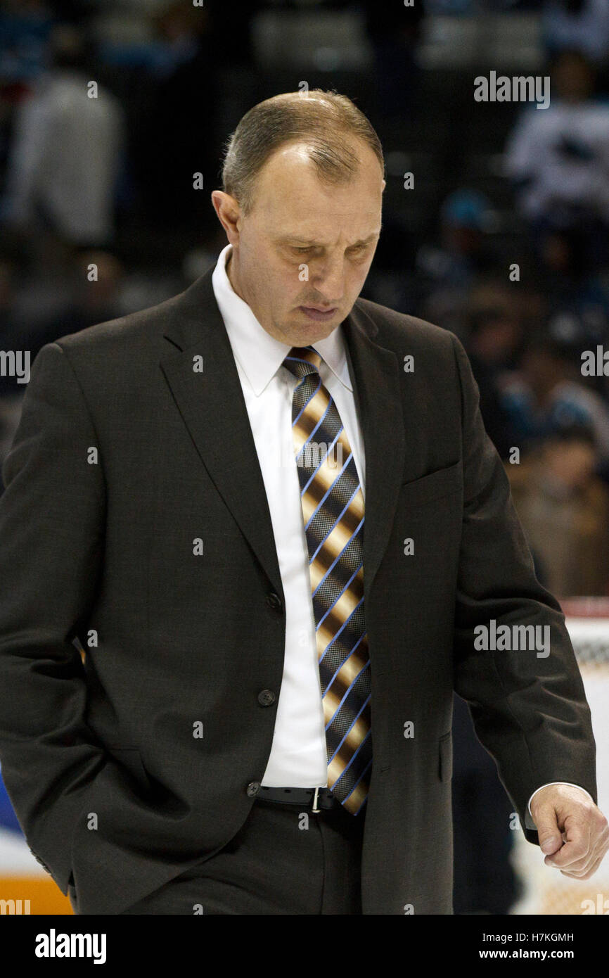 Calgary flames coach brent sutter hi-res stock photography and images ...