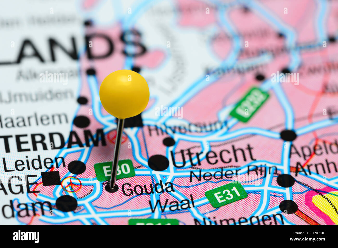Map of gouda hi-res stock photography and images - Alamy