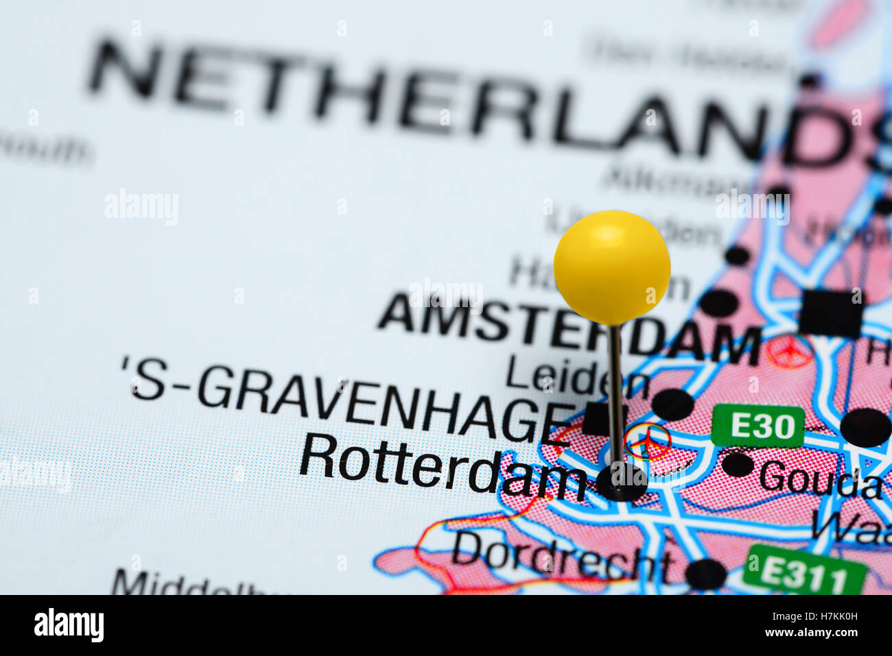Map of rotterdam hi-res stock photography and images - Alamy
