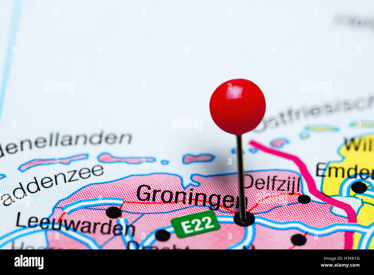 Map of groningen hi-res stock photography and images - Alamy