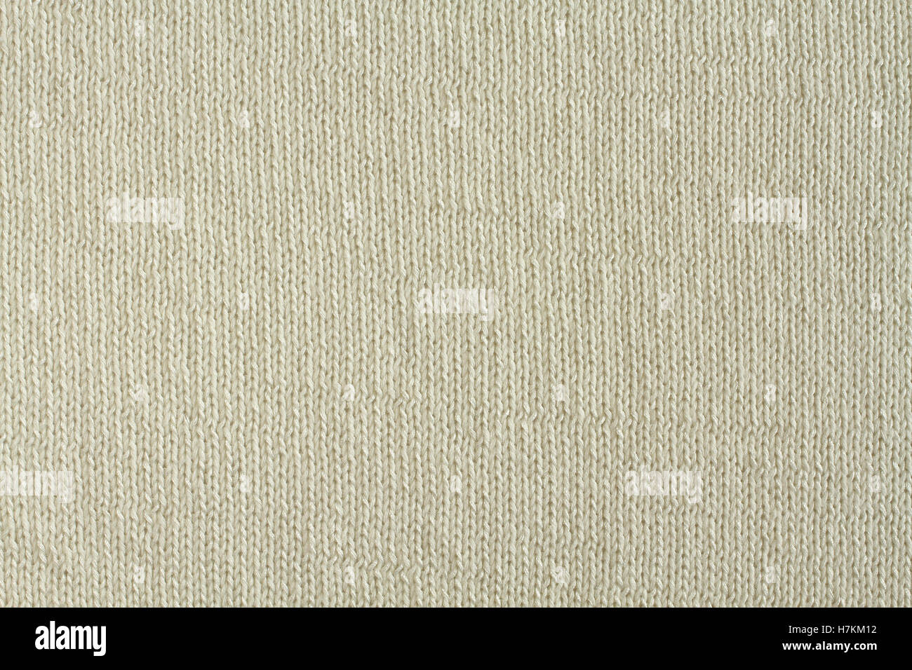 Vanilla color knitted cotton fabric texture. Macro Stock Photo - Alamy