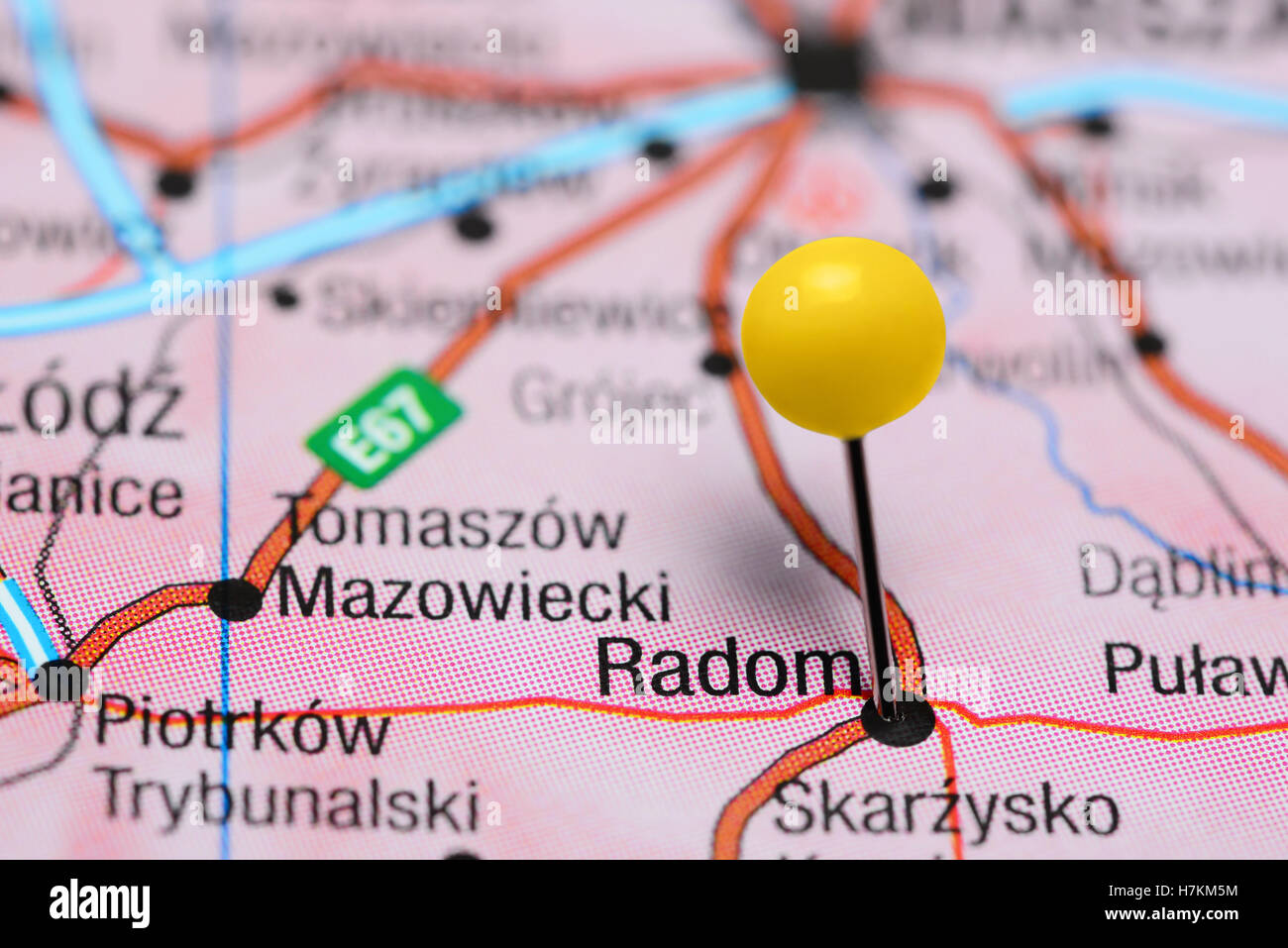 Radom On A Map High Resolution Stock Photography and Images - Alamy