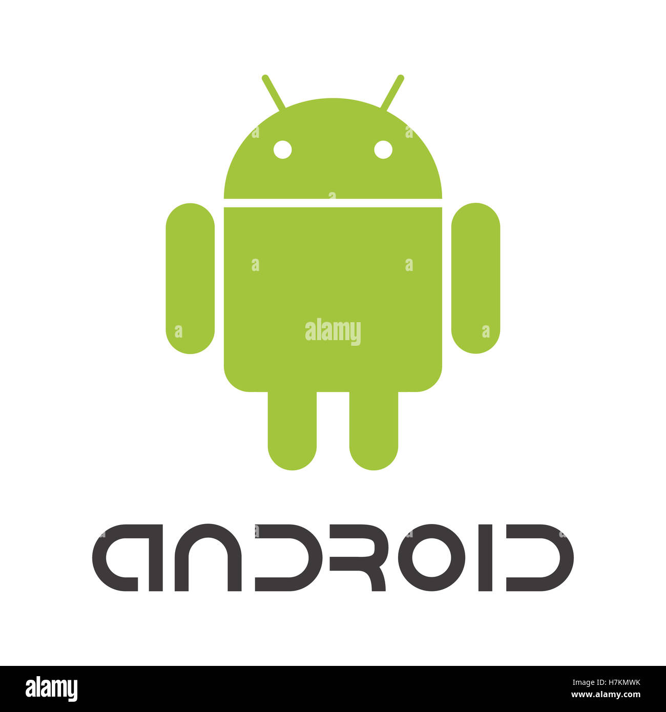 Phitsanulok, Thailand - October 22, 2016 : Vector of android logo Stock ...