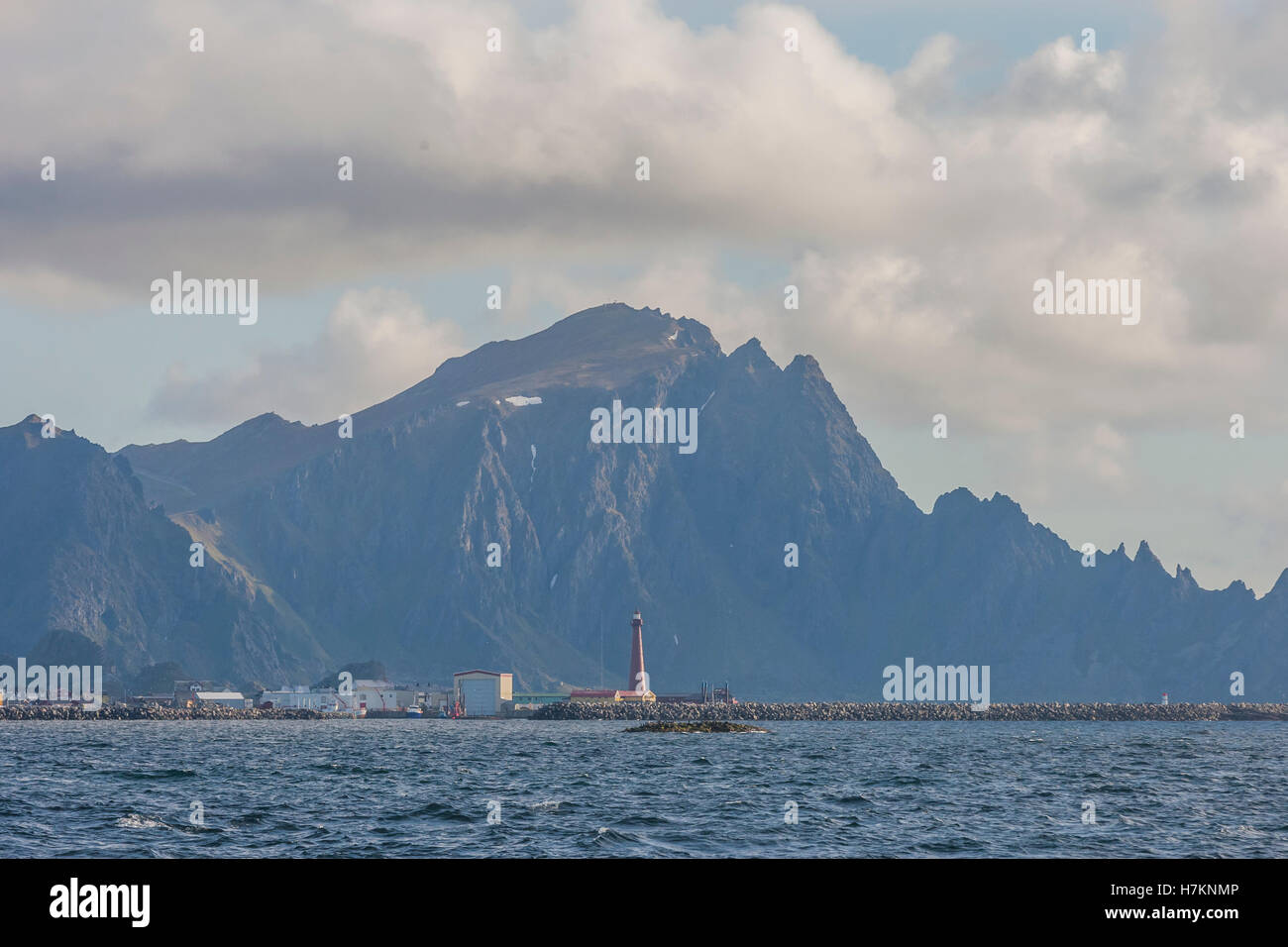 Andenes lighthouse, Lofoten Islands, Norway Stock Photo - Alamy