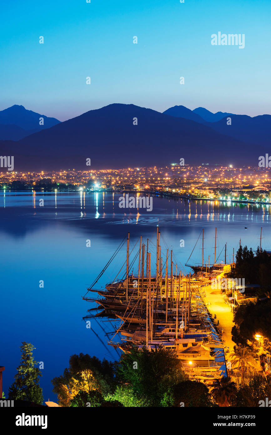 Turkey, Mediterranean region, The Aegean Turquoise coast, Fethiye ...