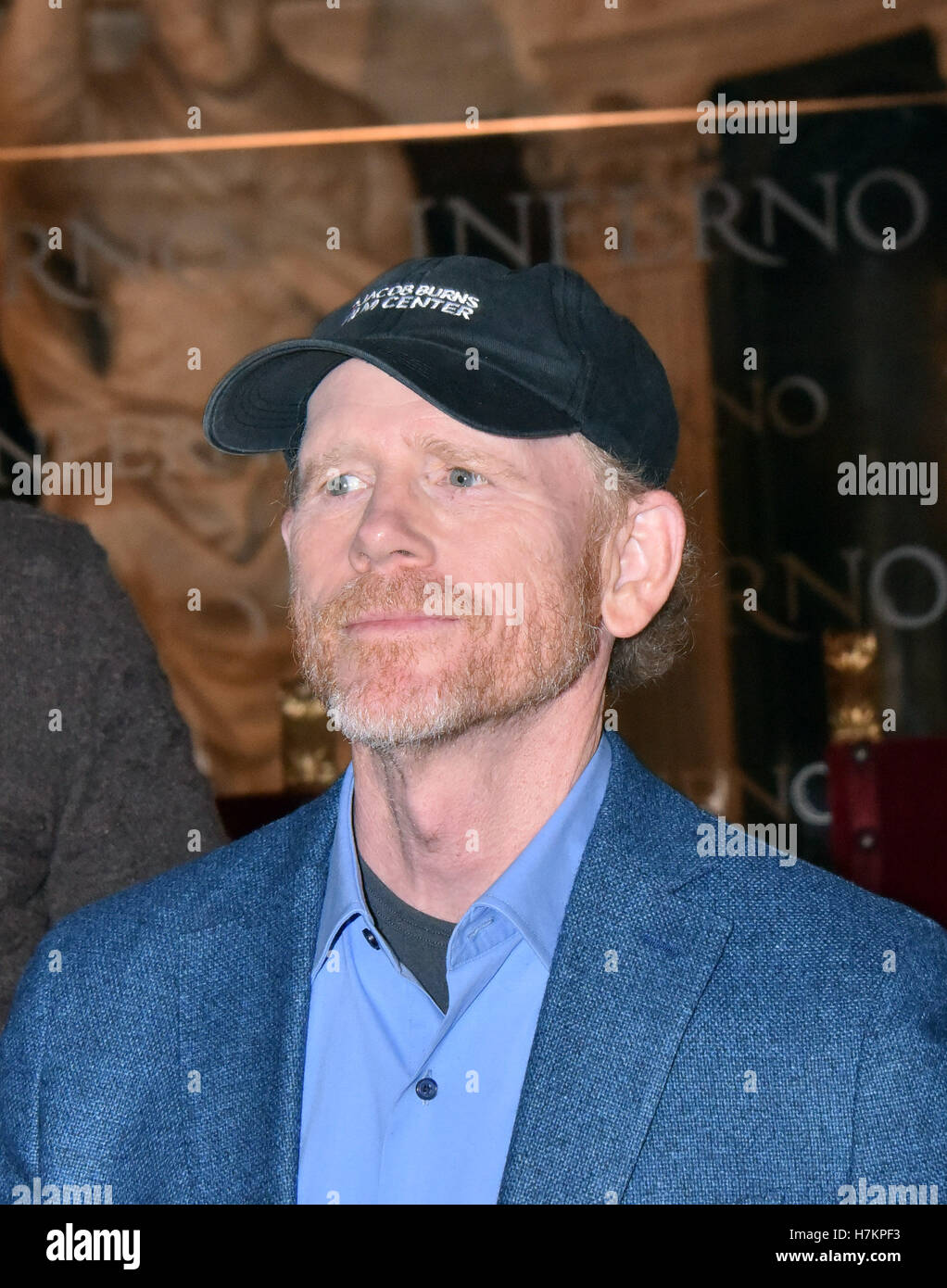 'Inferno' photocall at the Palazzo Vecchio in Florence Featuring: Ron ...