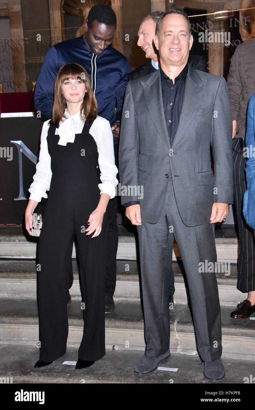 'Inferno' photocall at the Palazzo Vecchio in Florence Featuring ...