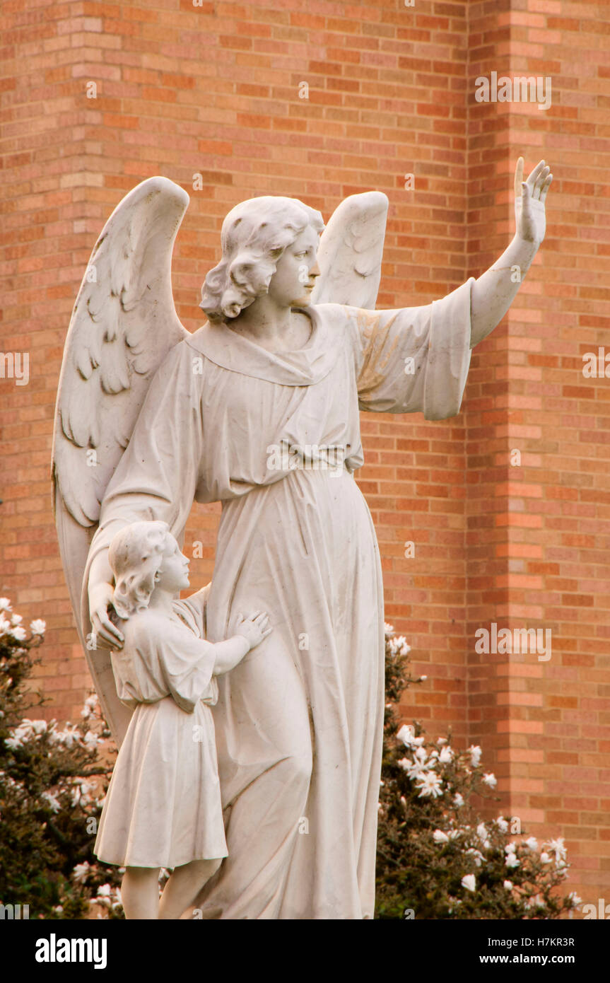 Statue, Mt Angel Abbey, Mt Angel, Oregon Stock Photo - Alamy