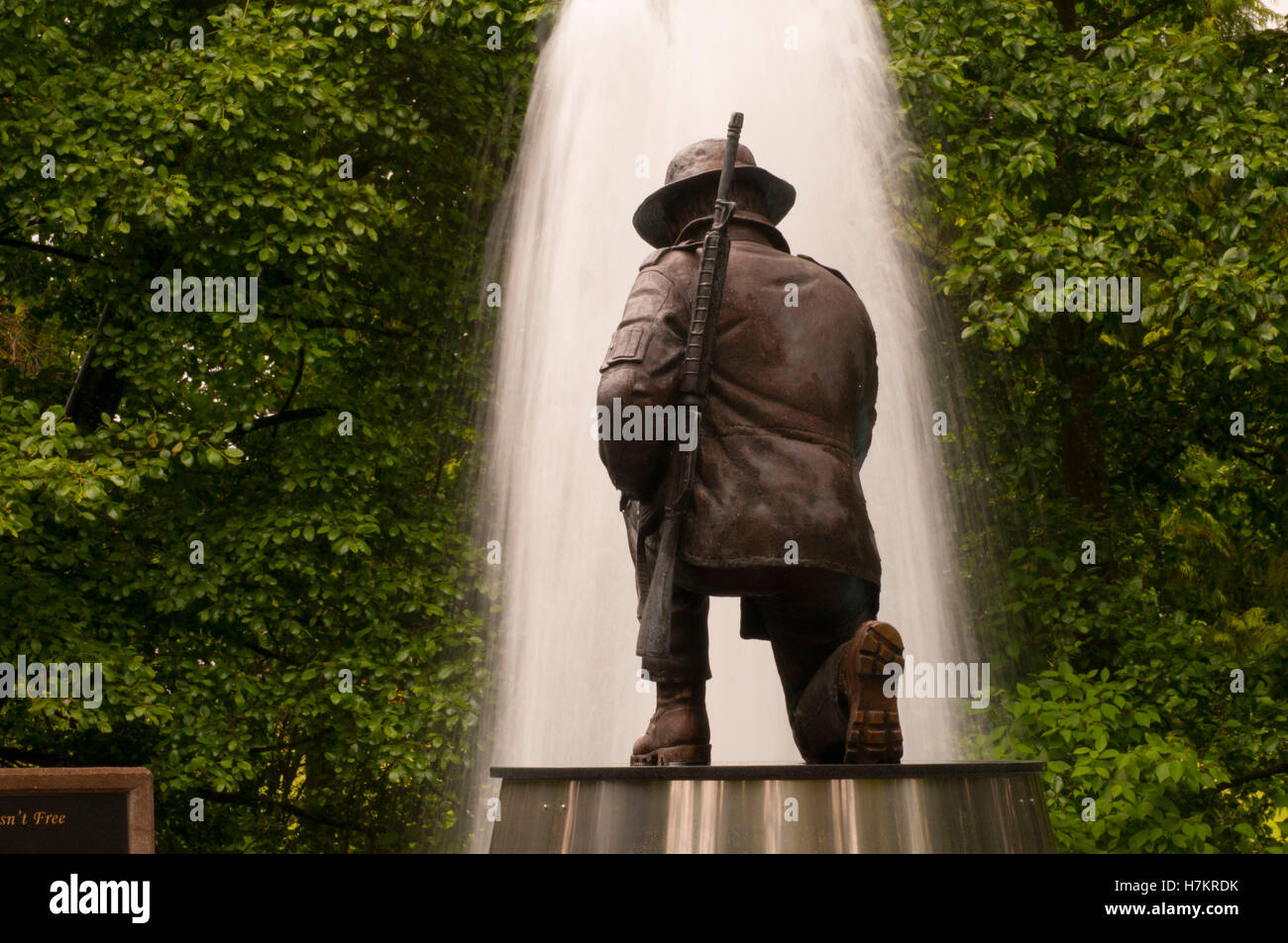 Afghan-Iraqi Freedom Memorial, Salem, Oregon Stock Photo - Alamy