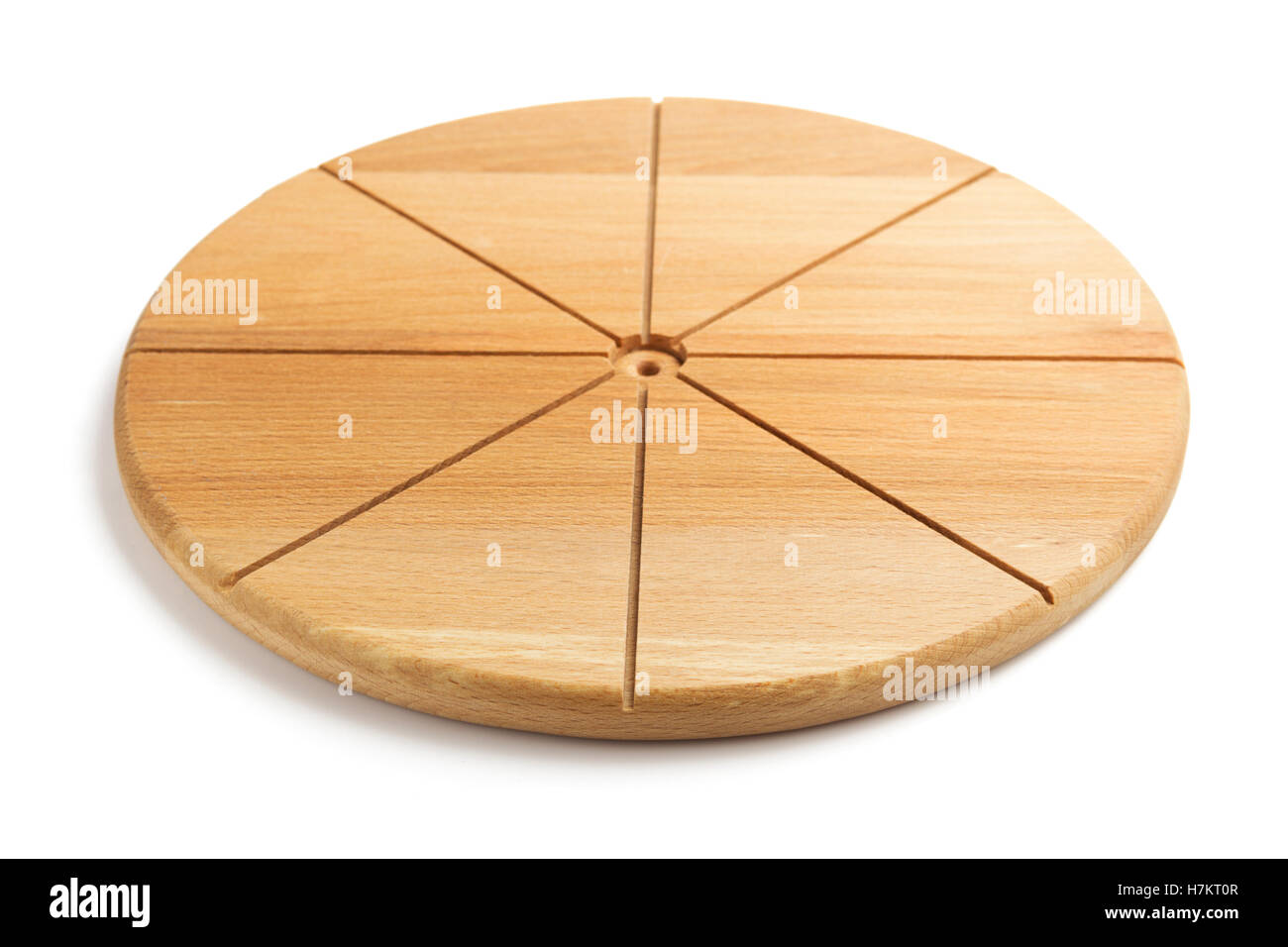 pizza board isolated on white background Stock Photo - Alamy