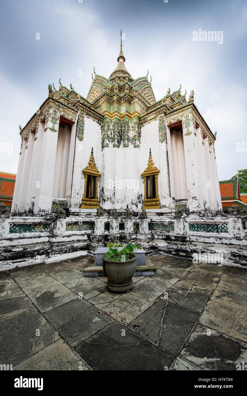 Wat Pho temple in Bangkok in Thailand Stock Photo - Alamy