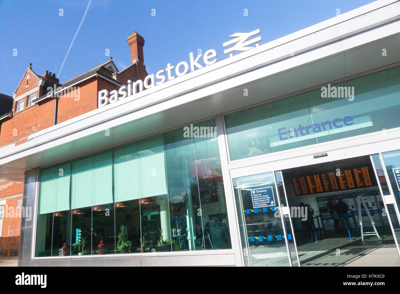 Basingstoke railway station, Hampshire Stock Photo - Alamy