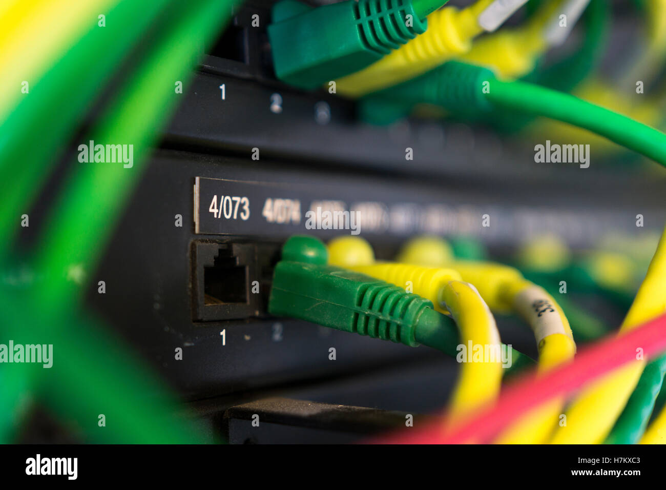 Communication network cables hi-res stock photography and images - Alamy