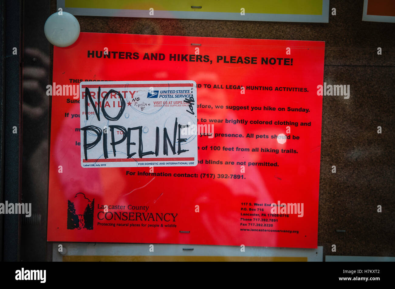 Warning signs, posters Stock Photo - Alamy