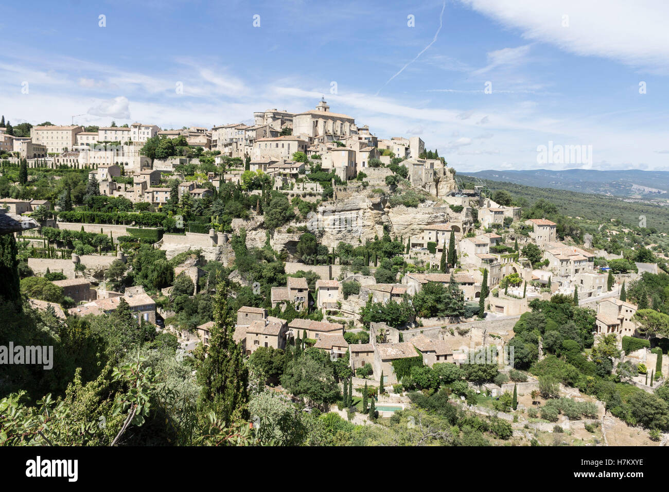 Gordes Medieval City in Provence, France Stock Photo - Alamy