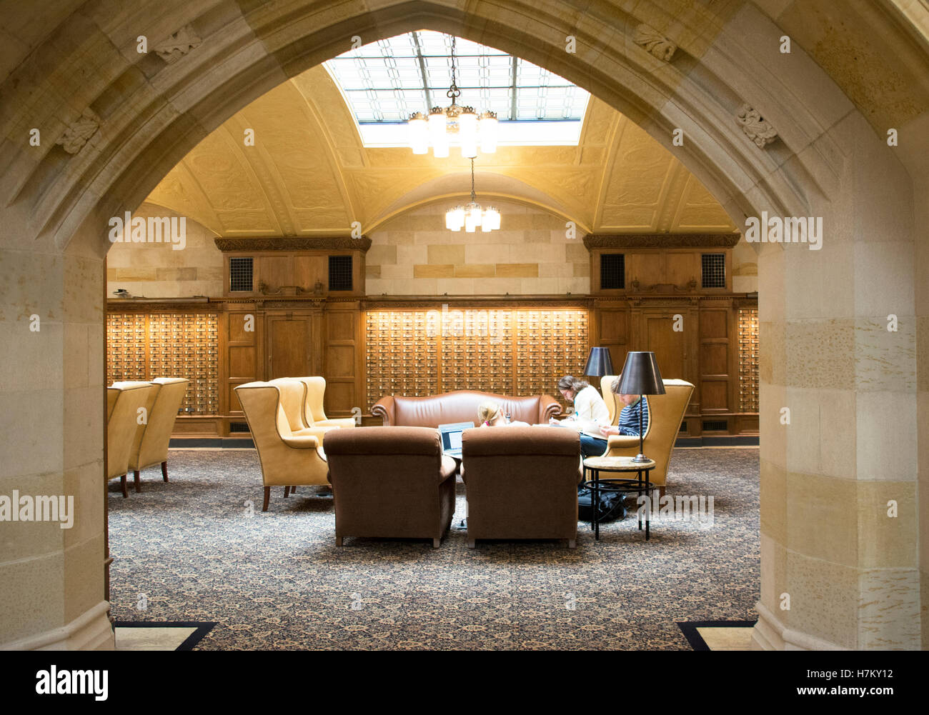 Yale University Library Stock Photo - Alamy