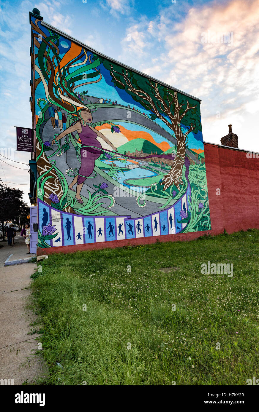 Urban wall painting Stock Photo - Alamy