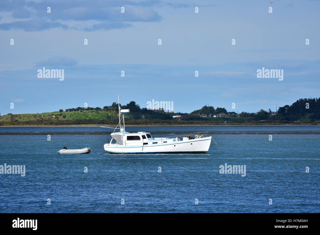 Vintage motor launch boat hi-res stock photography and images - Alamy