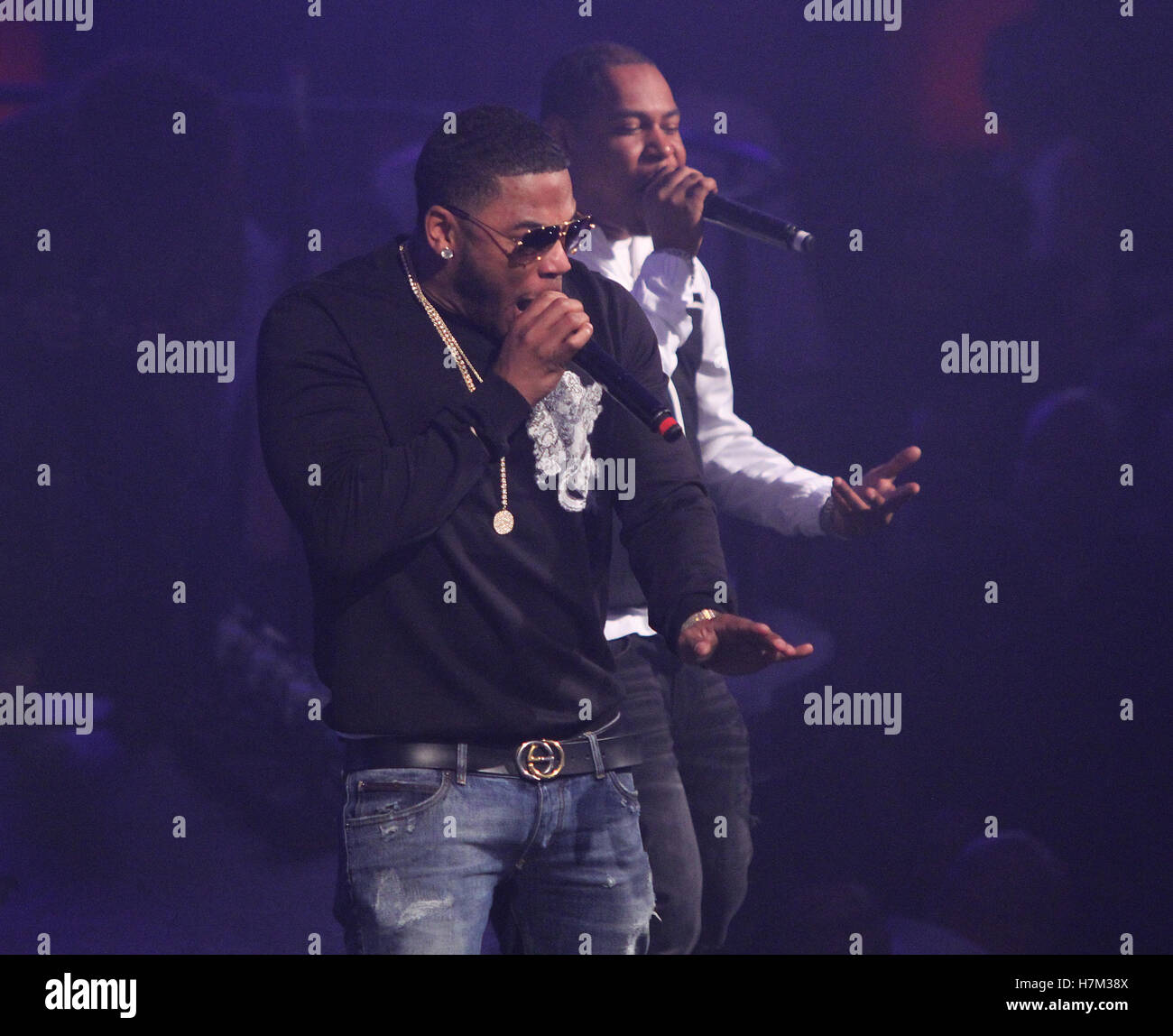 Las Vegas, Nevada, USA. 6th Nov, 2016. Rapper Nelly continues his ...