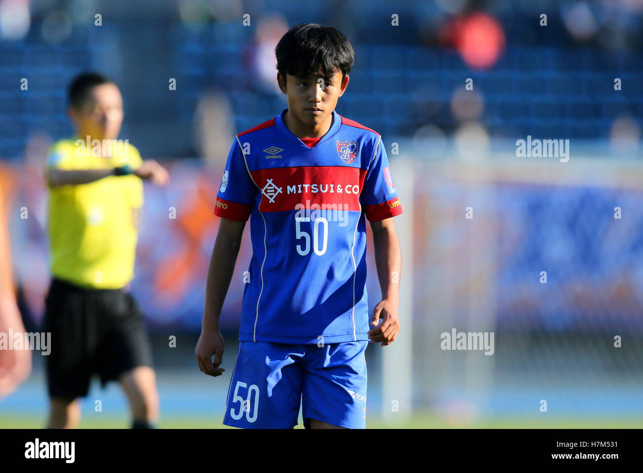 Tokyo, Japan. 5th Nov, 2016. Takefusa Kubo (FC Tokyo U-23) Football ...