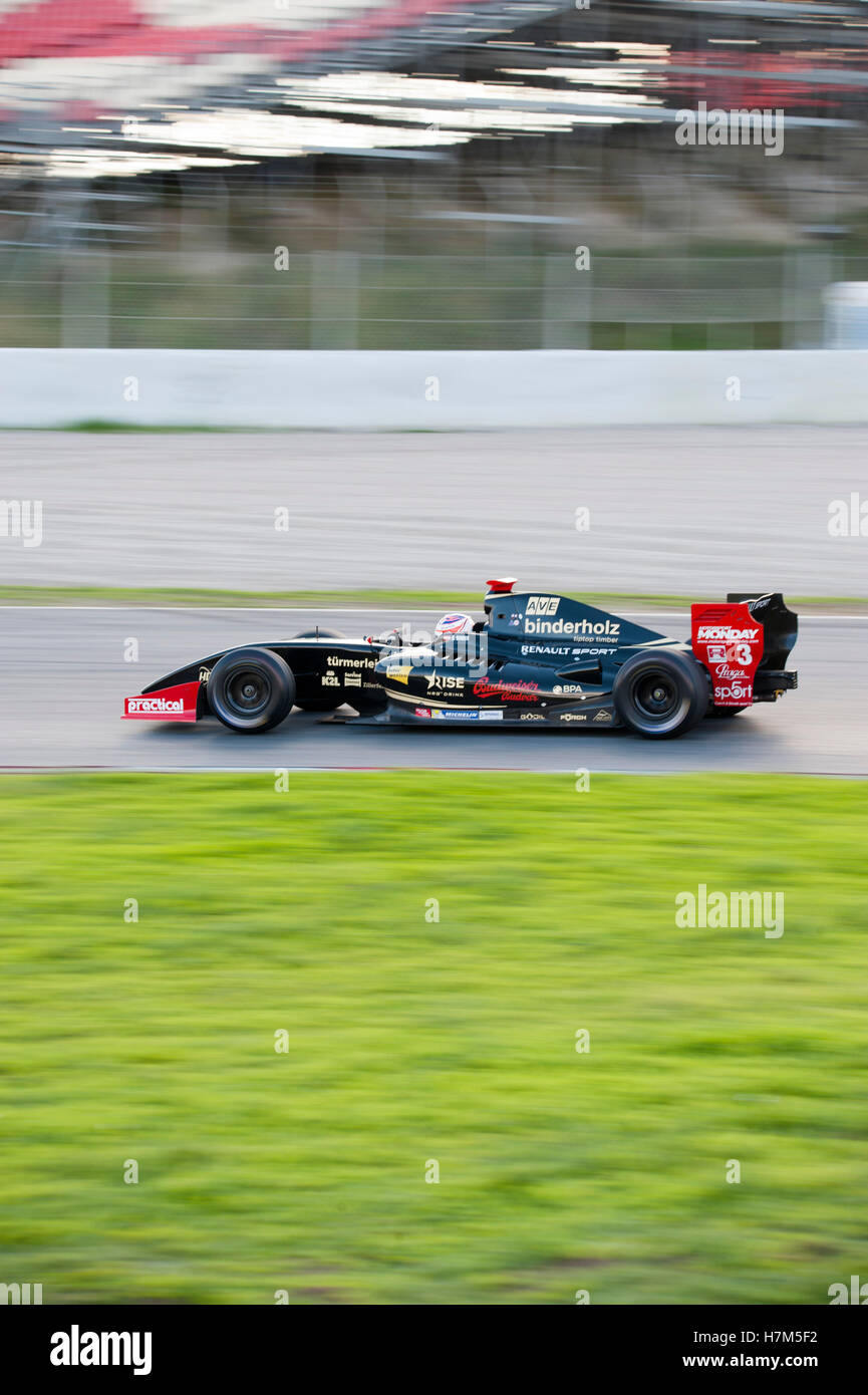 Barcelona, Spain. 6th November, 2016. The Formula V8 3.5 car of the ...