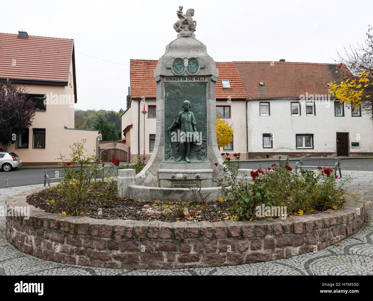 Mansfeld, Germany. 4th Nov, 2016. The Luther well in memorian of the ...