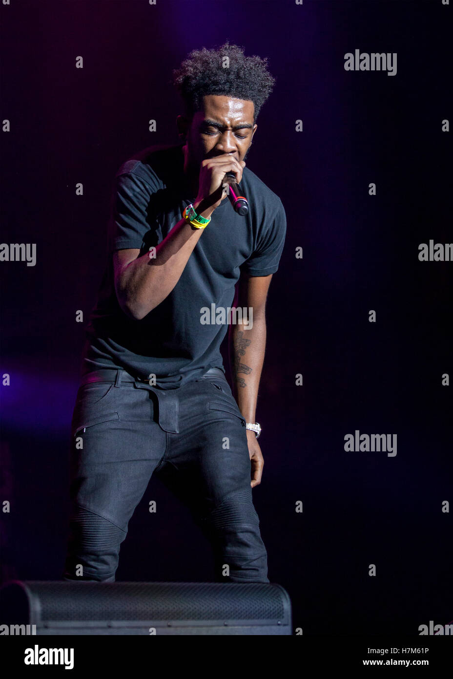 Los Angeles, USA. 05th Nov, 2016. Rapper Desiigner performs at The Real ...