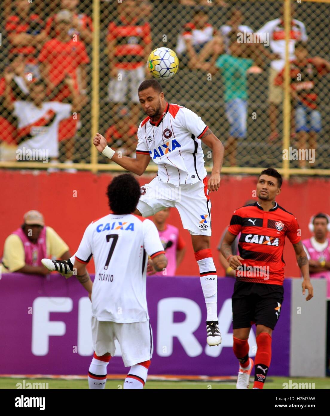 Salvador, Brazil. 06th Nov, 2016. pictured: Kieza, player Vitorial, the ...