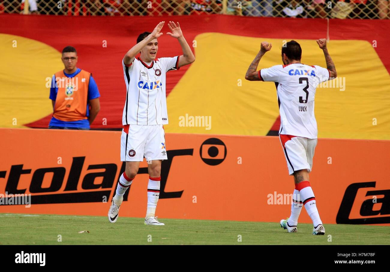 Salvador, Brazil. 06th Nov, 2016. pictured: PABLO, Atletico player ...