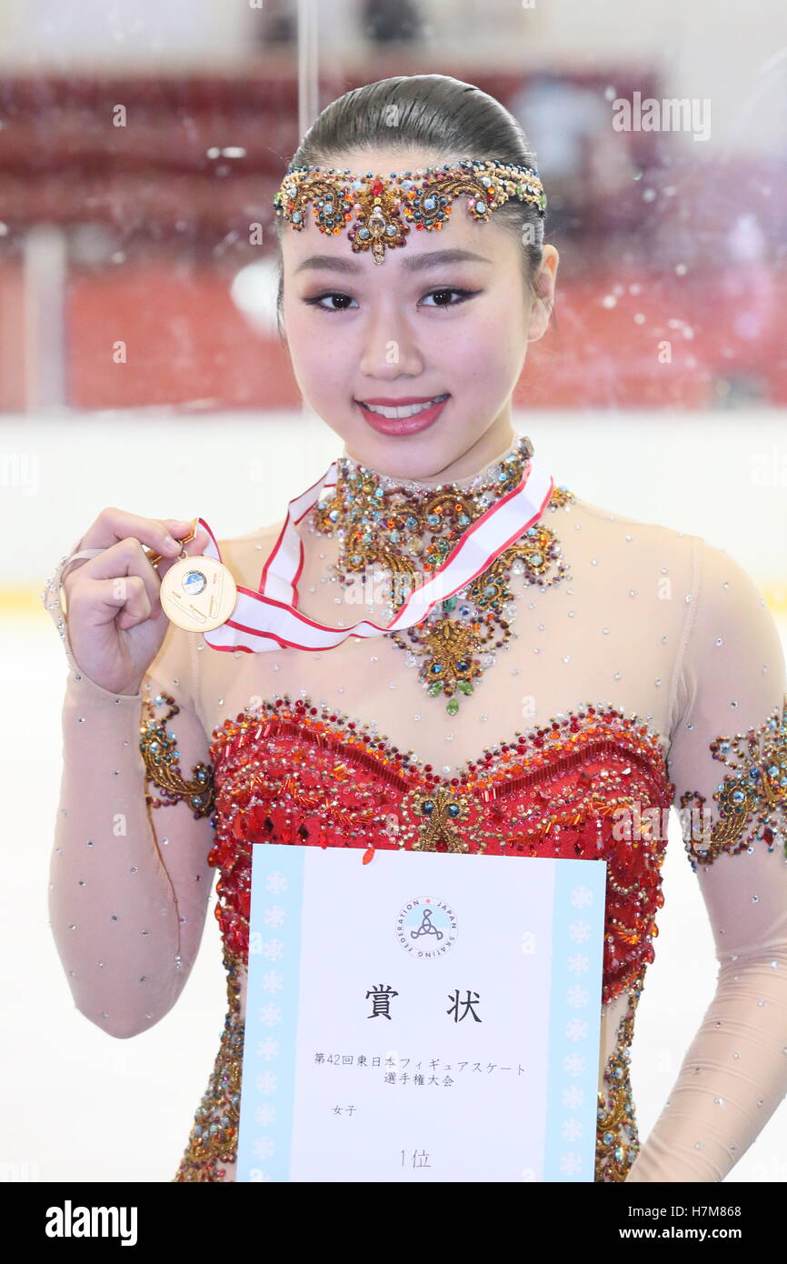 Tokyo, Japan. 6th Nov, 2016. Wakaba Higuchi Figure Skating : East Japan ...