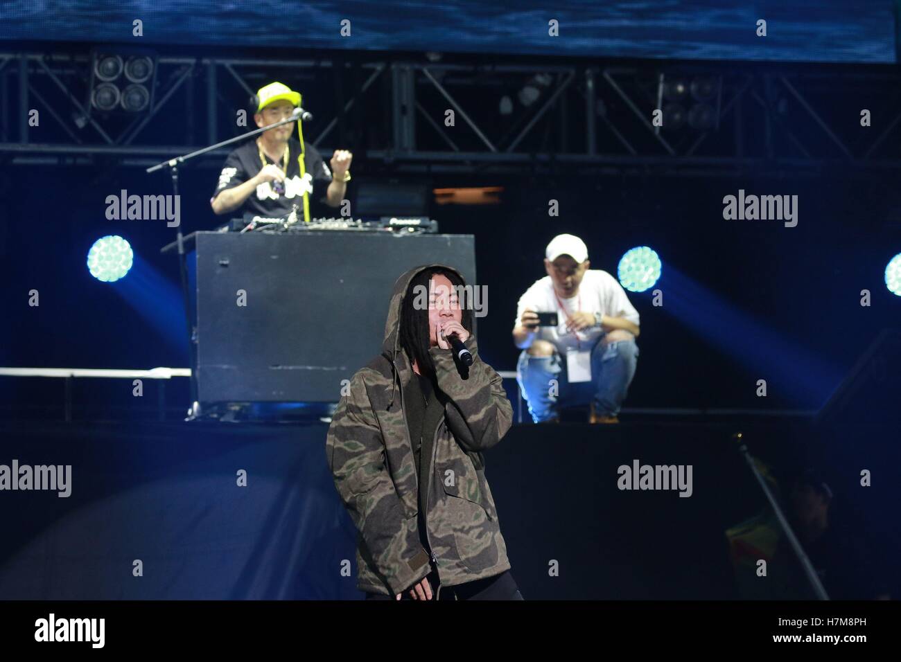 Hongkong, China. 06th Nov, 2016. Mega K Music Festival hold at Hong ...