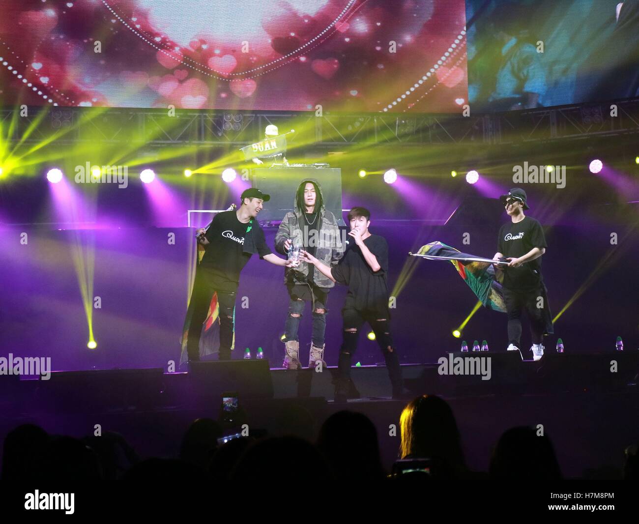 Hongkong, China. 06th Nov, 2016. Mega K Music Festival hold at Hong ...