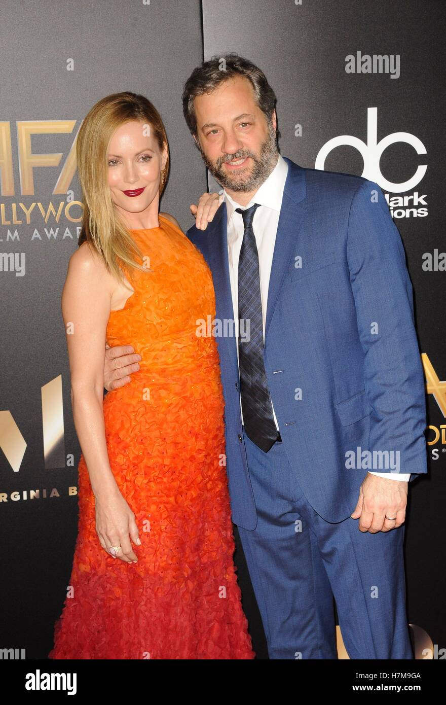 Beverly Hills, CA. 6th Nov, 2016. Leslie Mann, Judd Apatow at arrivals ...