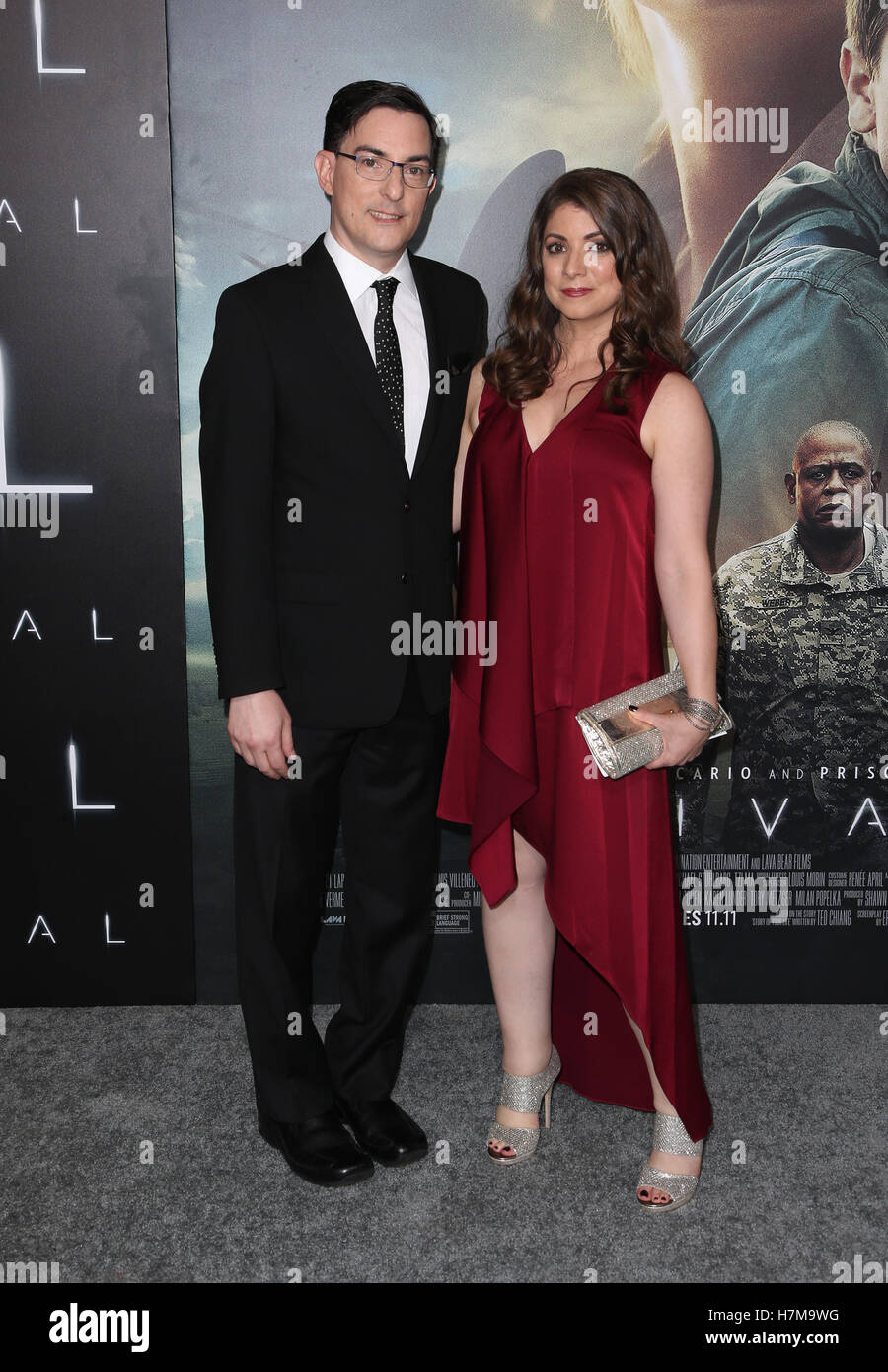 Westwood, CA. 06th Nov, 2016. Eric Heisserer, Christine Boylan at ...