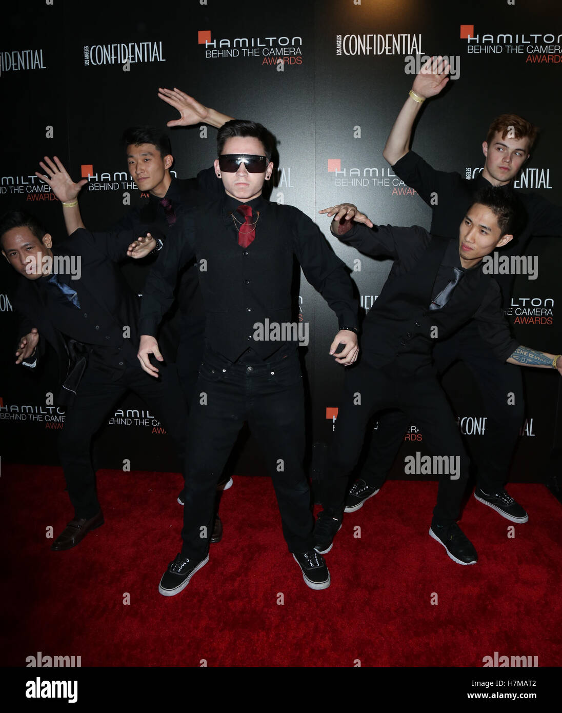 Los Angeles, Ca, USA. 06th Nov, 2016. Poreotics arrive at the 9th ...