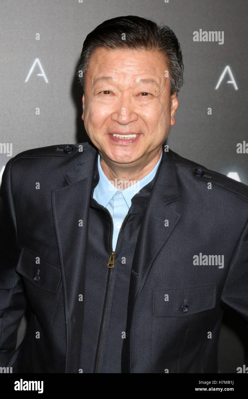 Los Angeles, CA, USA. 6th Nov, 2016. Tzi Ma at arrivals for ARRIVAL ...