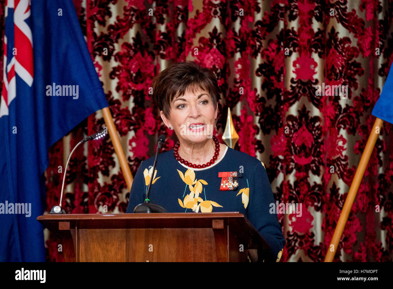 Wellington, New Zealand. 7th Nov, 2016. General Dame Patsy Reddy during ...