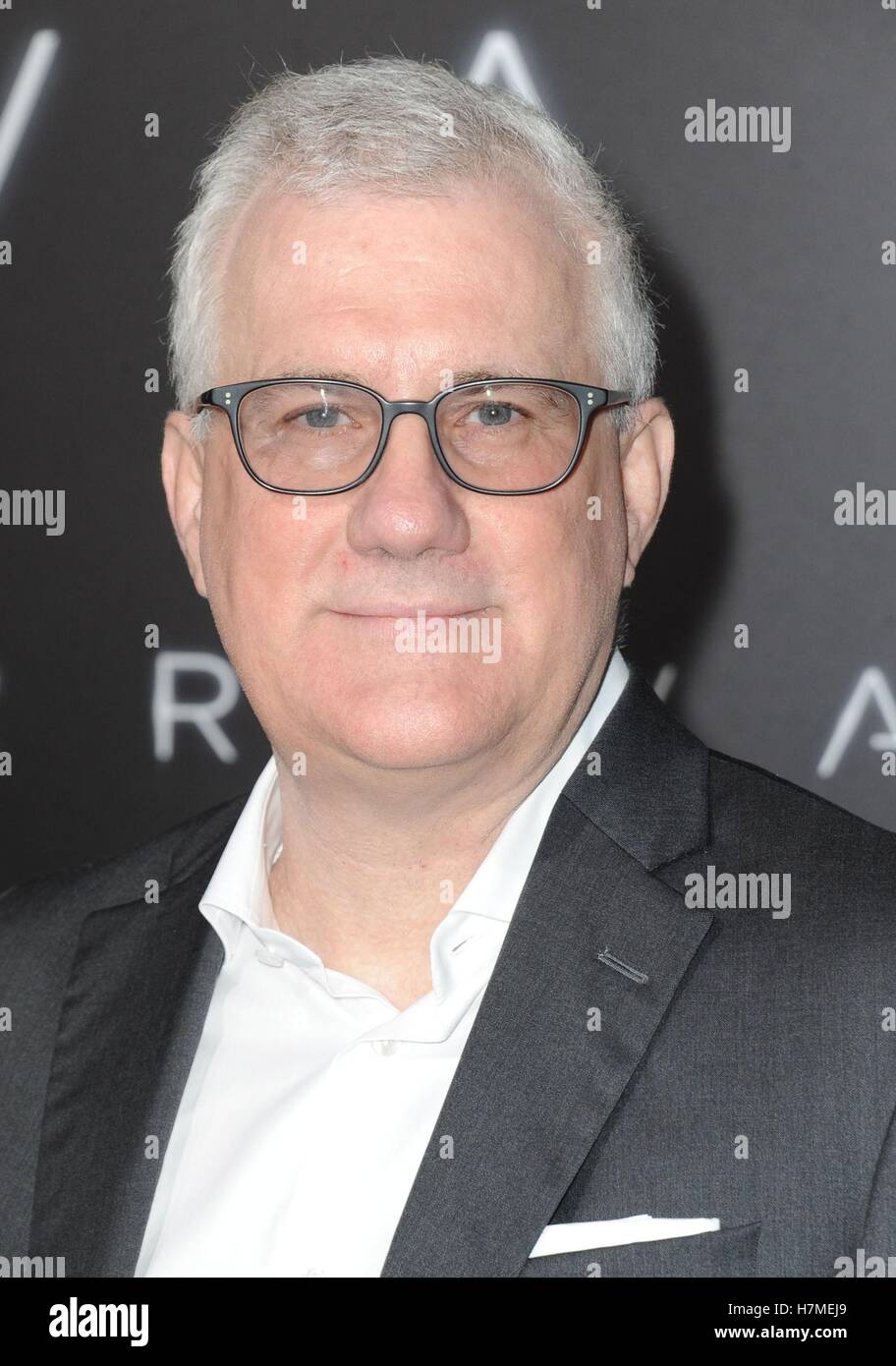 Los Angeles, CA, USA. 6th Nov, 2016. David Linde at arrivals for ...