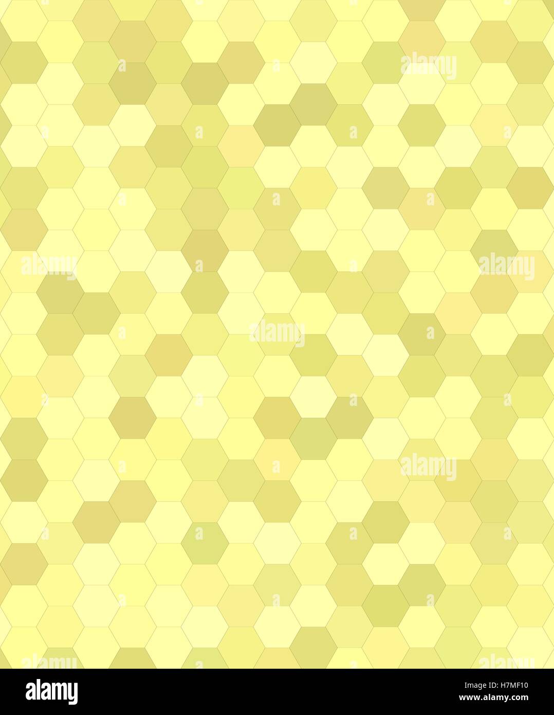 Yellow abstract hexagonal honey comb background Stock Vector Image ...