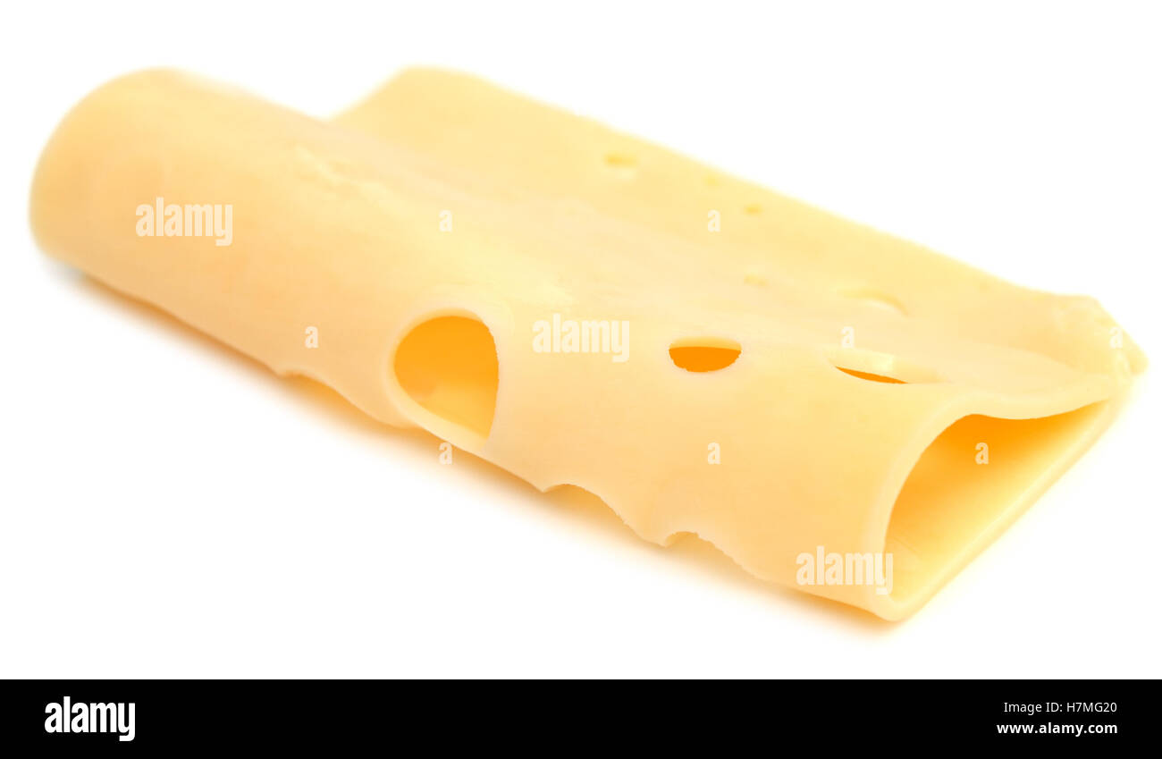 folded cheese isolated on white background Stock Photo - Alamy