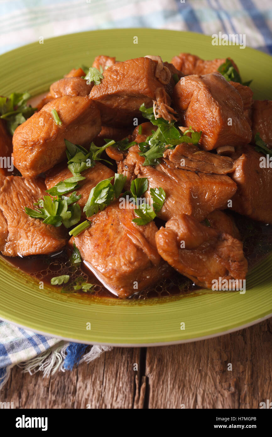 Filipino adobo chicken hi-res stock photography and images - Alamy