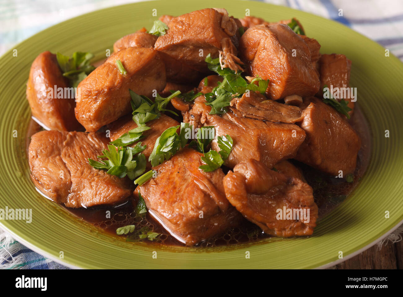 Pork adobo hi-res stock photography and images - Alamy