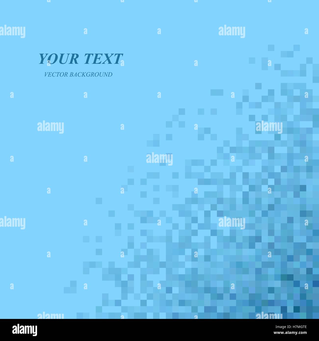 Blue color digital art background design Stock Vector Image & Art - Alamy