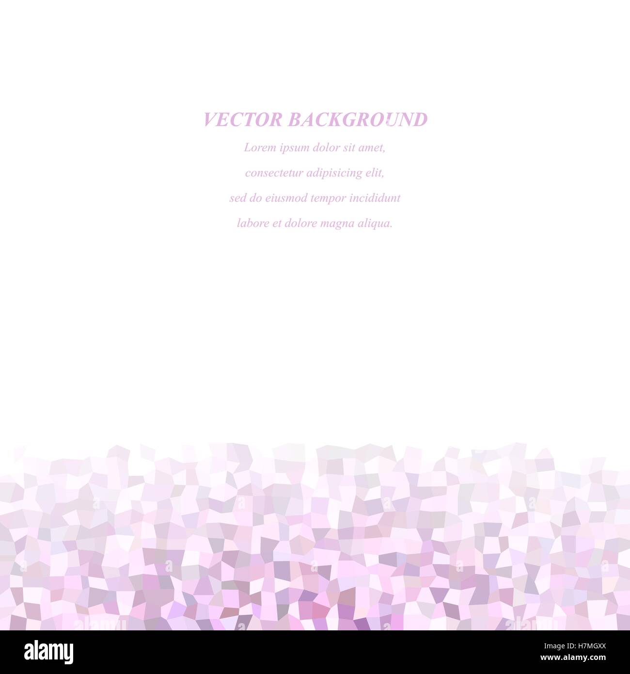 Color irregular rectangle mosaic Stock Vector Images - Alamy