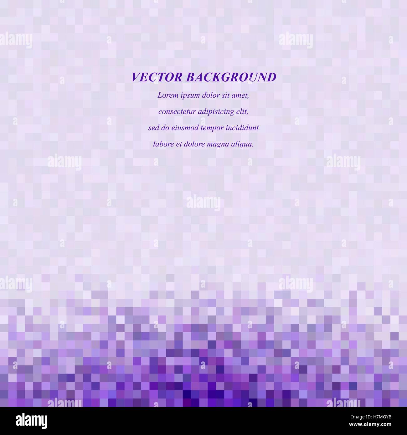 Purple tiled square mosaic background design Stock Vector Image & Art ...