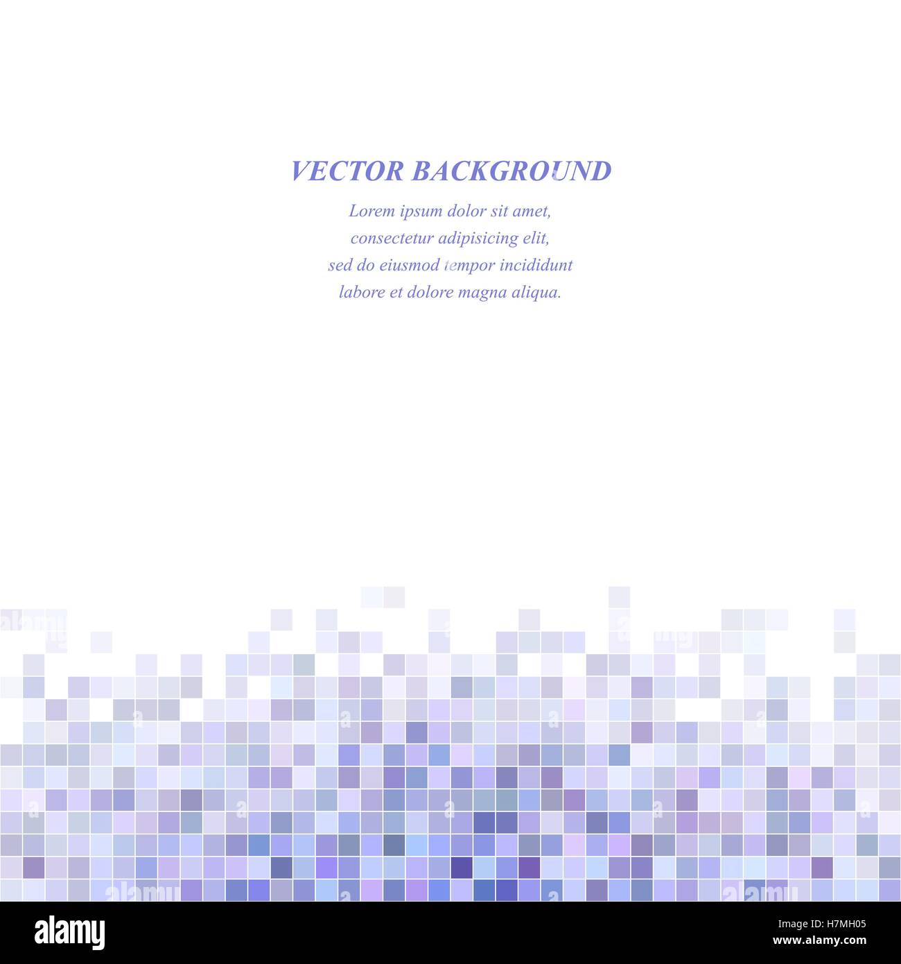 Light purple square mosaic background design Stock Vector Image & Art ...