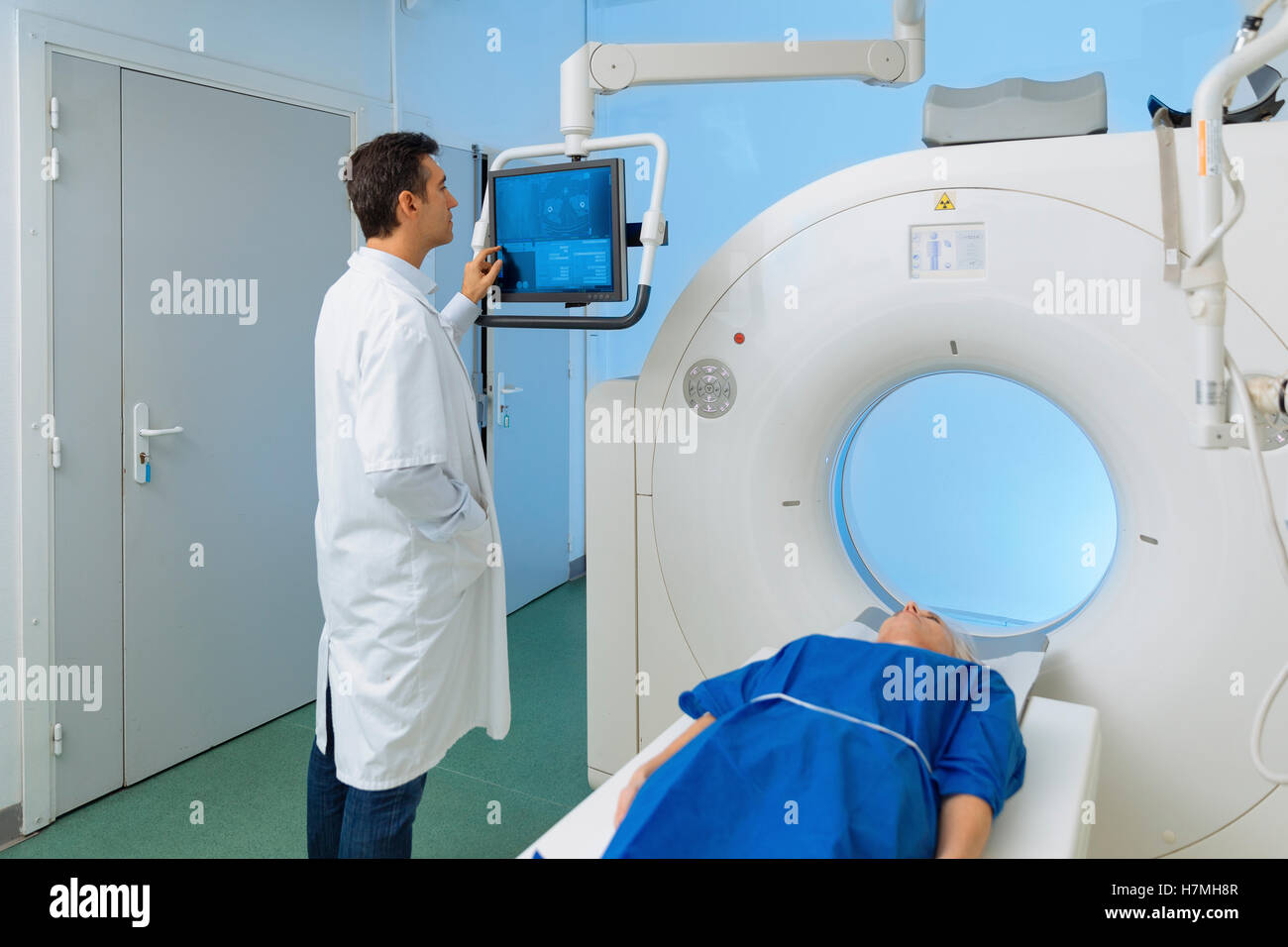 Radiology Technician Workplace