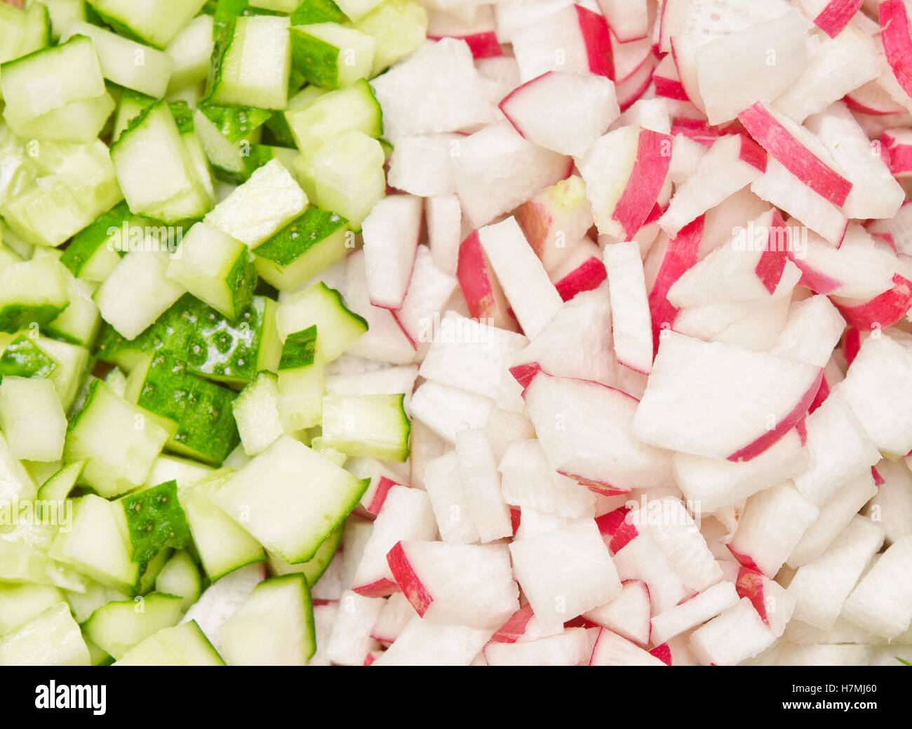 vegetable ingredients for healthy salad Stock Photo - Alamy